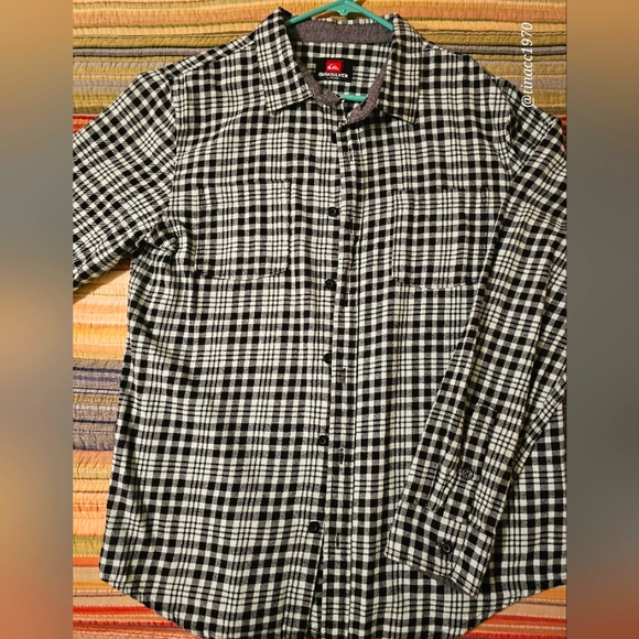 Quiksilver | Shirts | Vintage 200s Quiksilver Mens Flannel Shirt | Poshmark